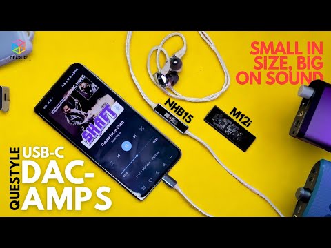 QUESTYLE M12i + NHB15 // Riding that mini USB-C DAC-Amp wave 🌊 ...